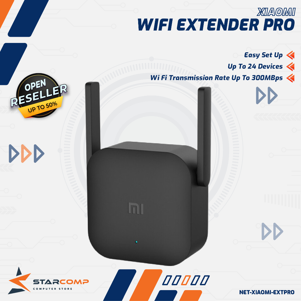 Xiaomi WiFi Extender PRO Amplify Extender MI Repeater 300Mbps | Shopee ...