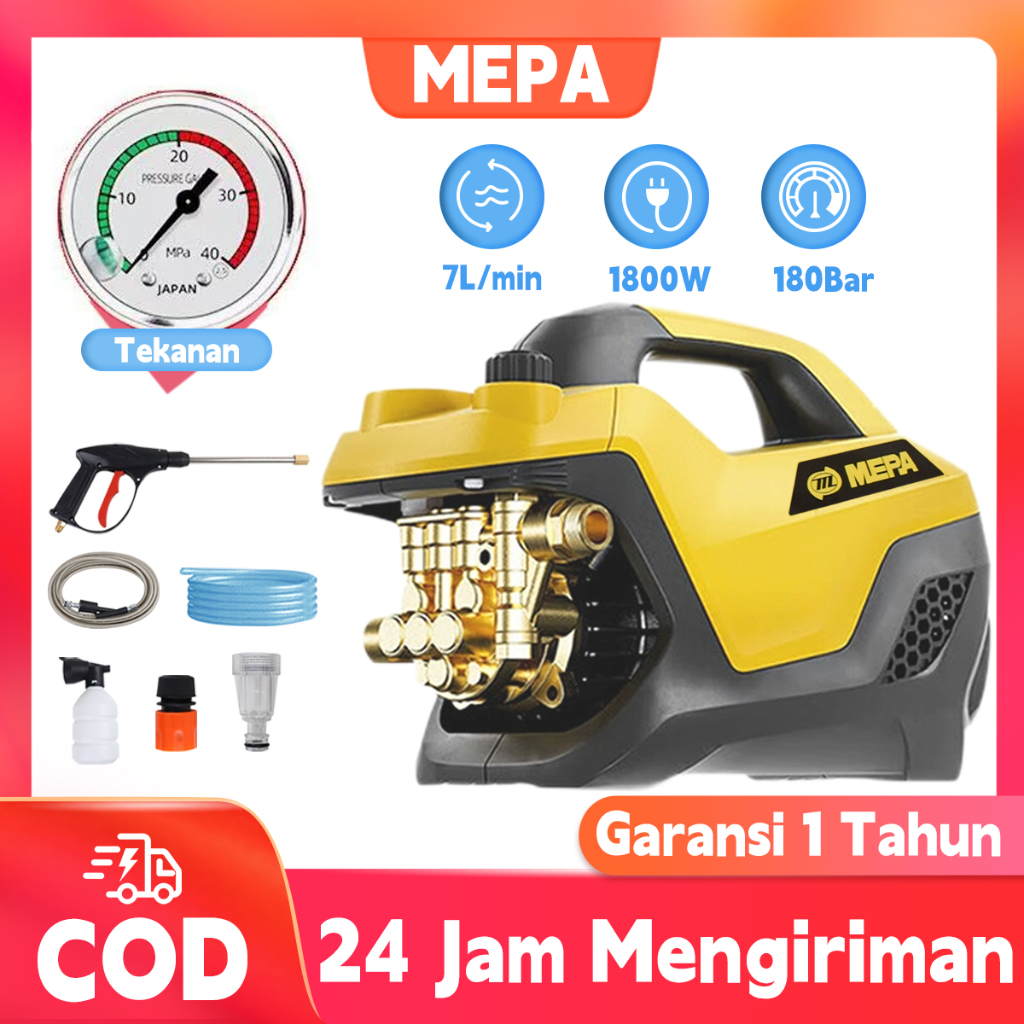 MESIN Compressor - MEPA portable Compressor High Pressure Motorcycle ...
