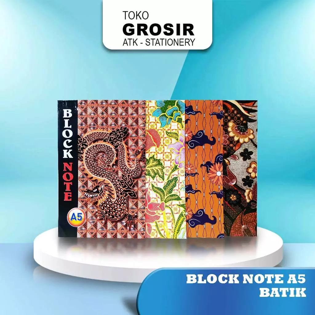 (LIVE) Block Note A5 Batik HORE / Blocknote | Shopee Malaysia