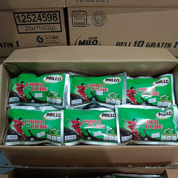 Milo / Millo Cube 1 Box/Carton (Contains 40 Packs) | Shopee Malaysia