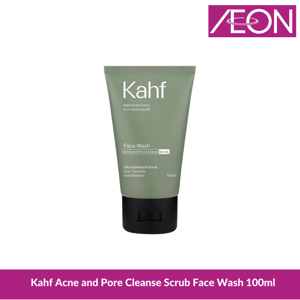 Kahf Acne and Pore Cleanse Scrub Face Wash 100ml | Shopee Malaysia