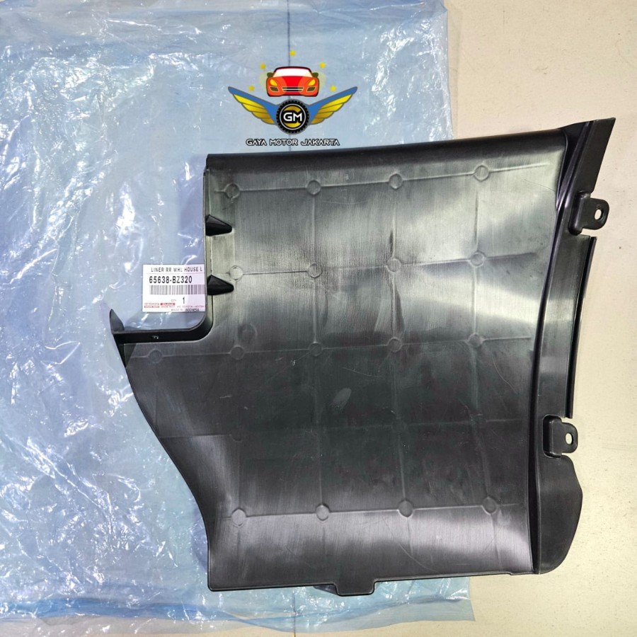 Toyota New Agya-Ayla 2023 ORIGINAL Left Rear Fender Fender Liner 65638 ...