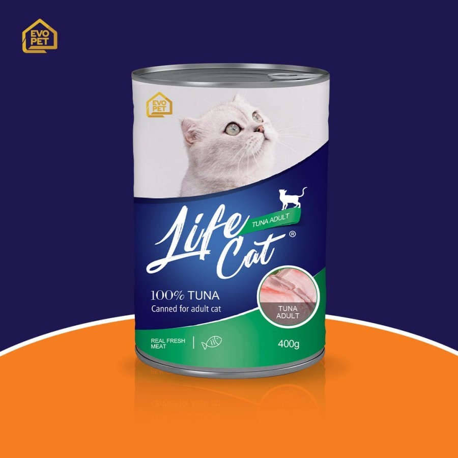 Life CAT CANNED ADUL TUNA 400G CAT WET FOOD | Shopee Malaysia