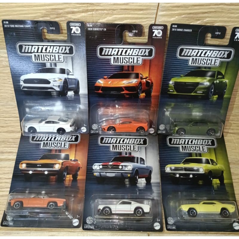 Die cast car toy Matchbox Muscle series diecast original Mattel match ...