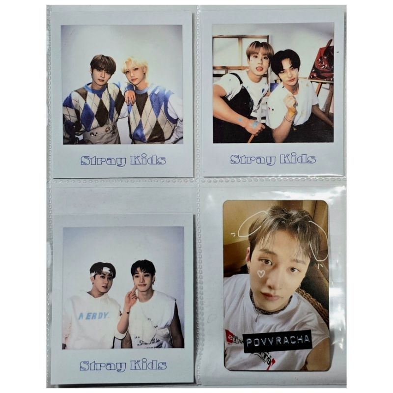 Seasons Greetings 2022 SKZ Stray Kids Polaroid Kpop Photocard PC Leenow ...