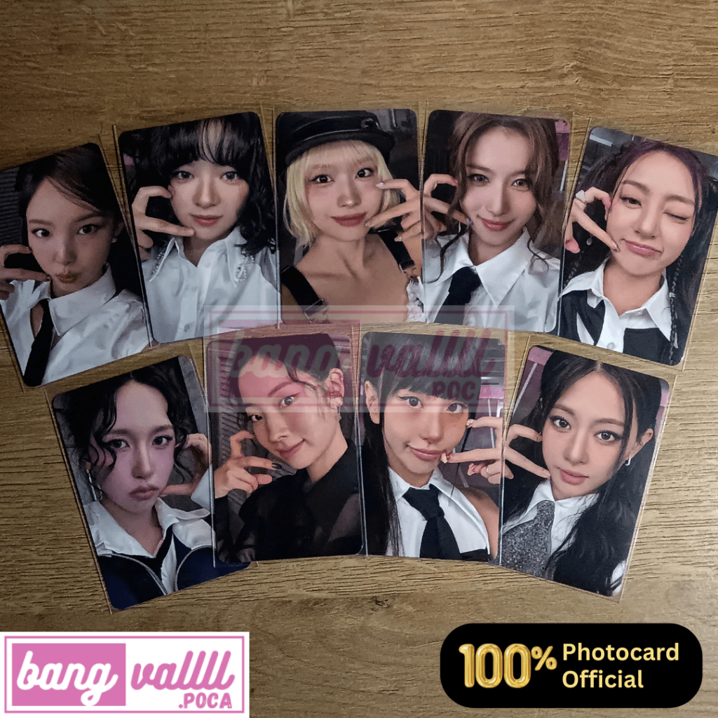 Photocard PC TWICE STRATEGY NAYEON JEONGYEON MOMO SANA JIHYO MINA DAHYUN CHAEYOUNG TZUYU ...