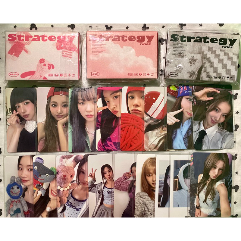 [READY] Twice Pc Photocard STRATEGY album nemo ver pob concept nemo ...