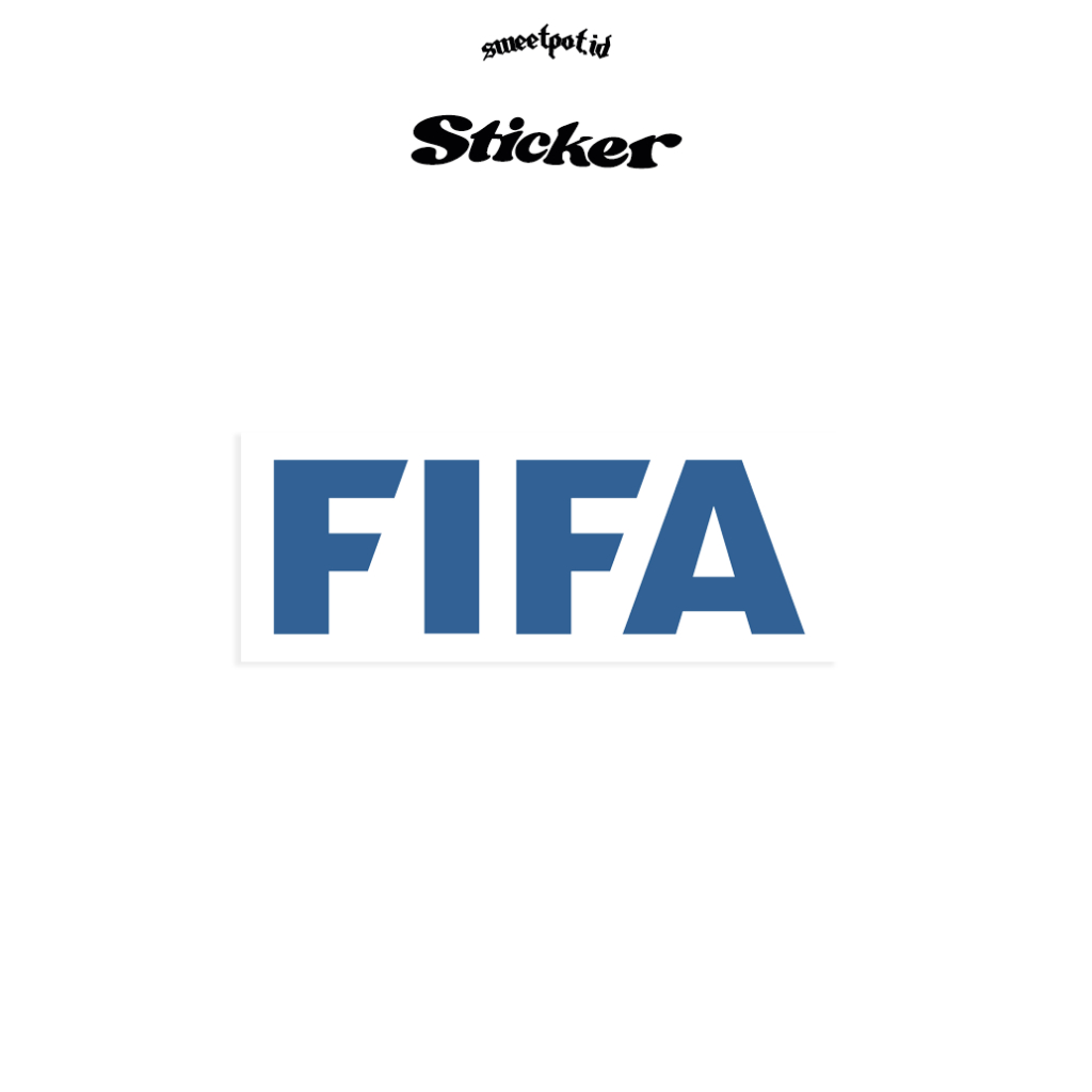 "FIFA" Stickers / FOOTBALL ASASOCIATION / HELMET STICKERS / LOCAL BRAND ...