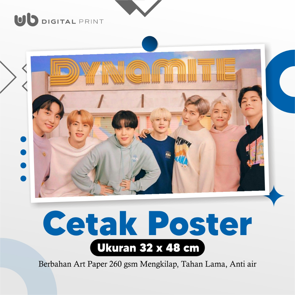 Print Jumbo Dynamite Poster Size 32 x 48 cm | Shopee Malaysia