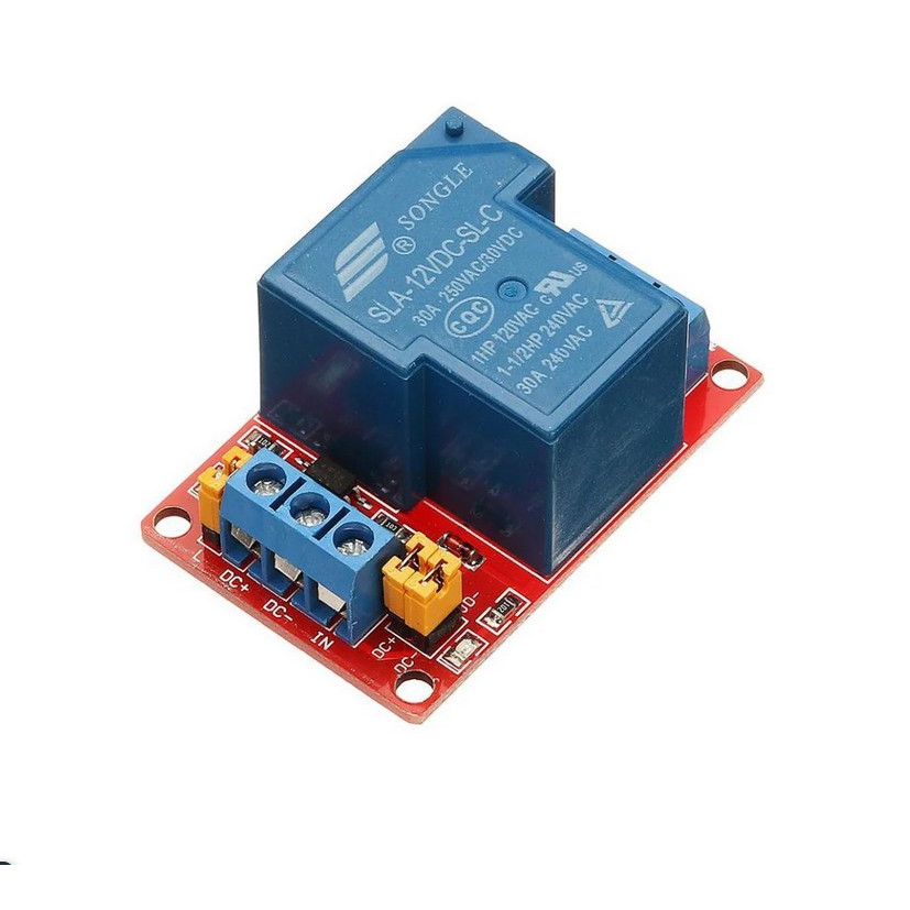 Relay module 30A 1 channel 12V high and low Level Triger for arduino | Shopee Malaysia