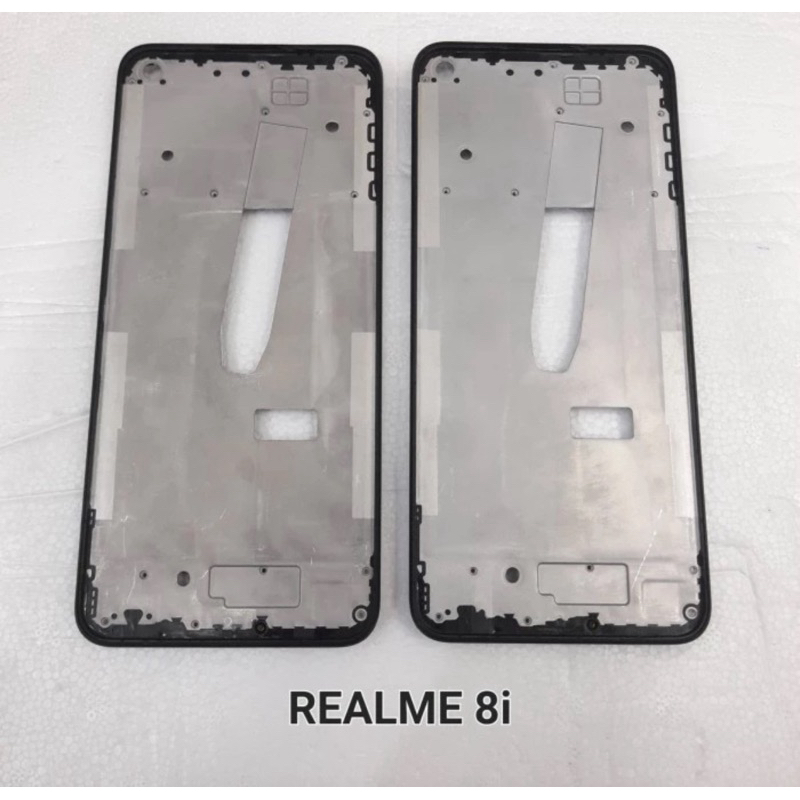 Realme 8i Lcd Stand Middle Bone Bezel Lcd Frame - Black | Shopee Malaysia