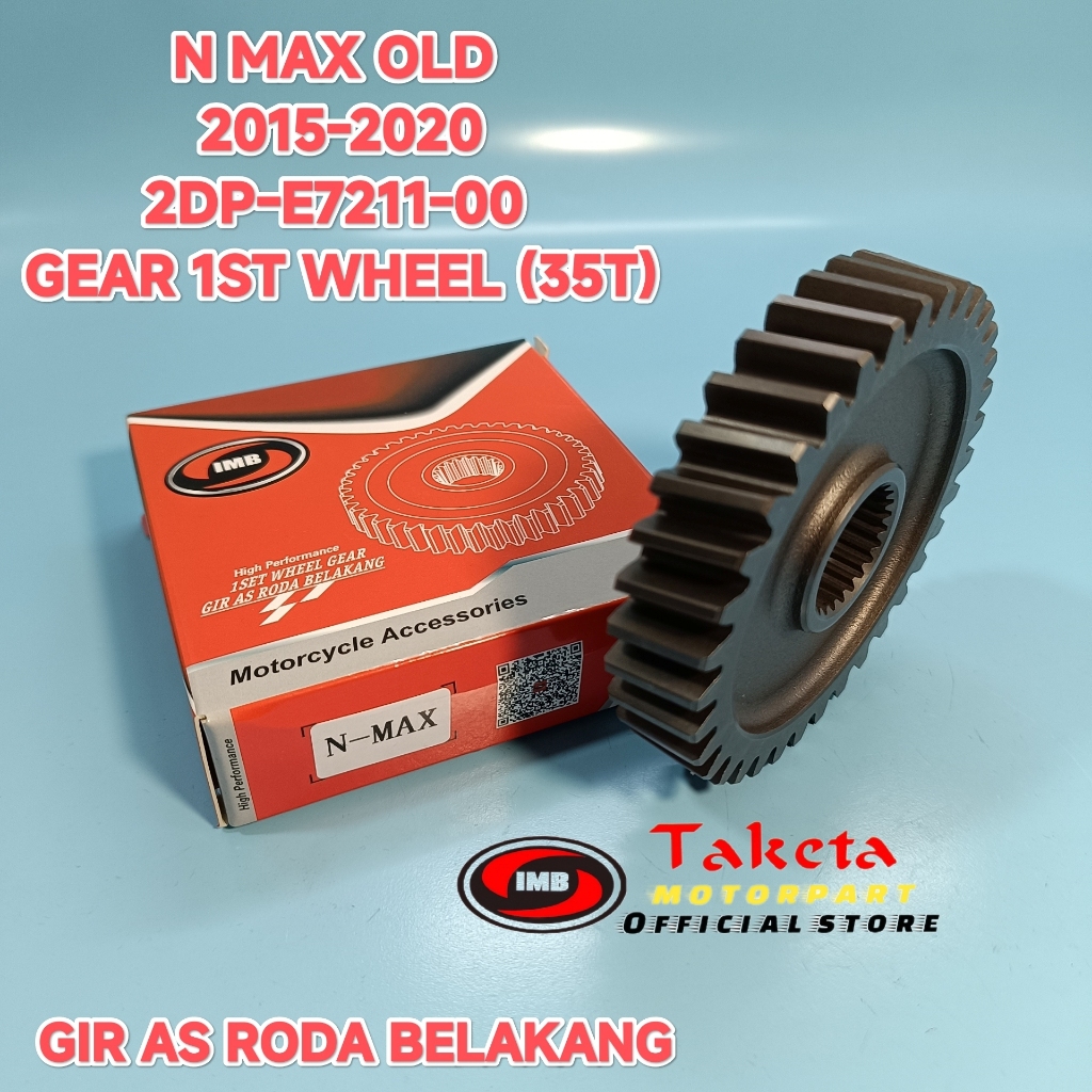 Rear AXLE GEAR / GEAR 1ST WHEEL (35T) N MAX OLD / NMAX LAMA (2DP-E7211 ...