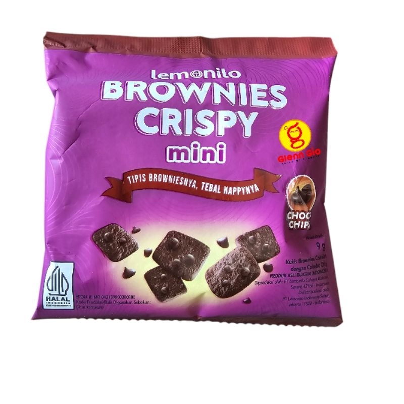 Mini Crispy Lemonilo Brownies Biscuits with Choco Chips | Shopee Malaysia
