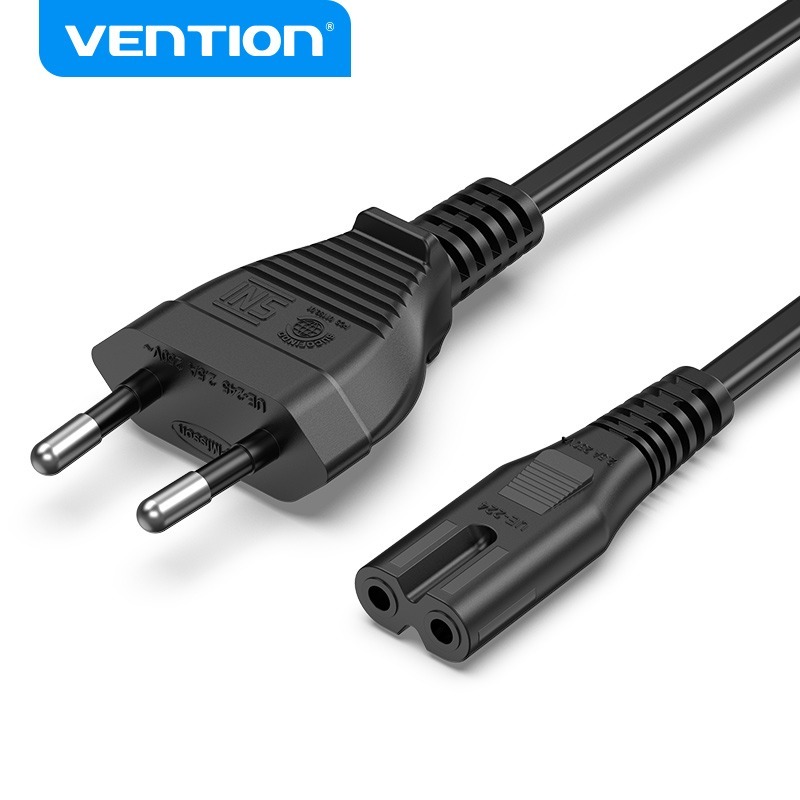 Vention Power Cable 2 hole Radio Printer C7 1.8M - ZCI | Shopee Malaysia