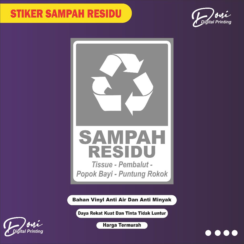 Residue Waste Stickers / Residue Waste Stickers / Waste Stickers ...