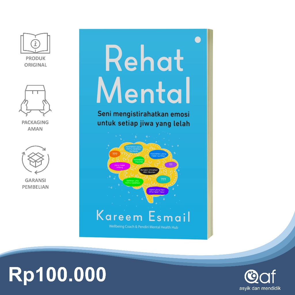 Mental Rest (The Art of Resting Emotions for Every Tired Soul) | Shopee ...