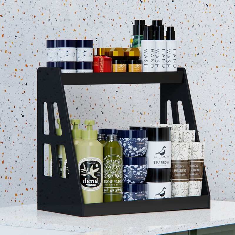 Bathroom cosmetic rack, toilet drain rack, living room storage rack ...