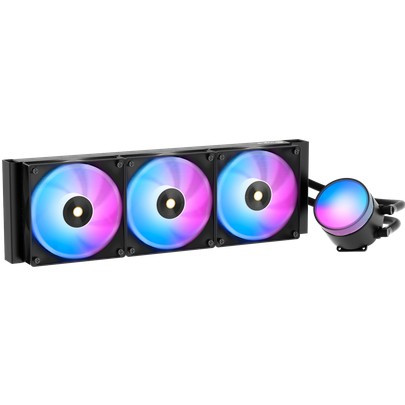 Ocypus DELTA L36 ARGB BLACK 360MM LIQUID AIO WATER CPU COOLER PROCESSOR ...