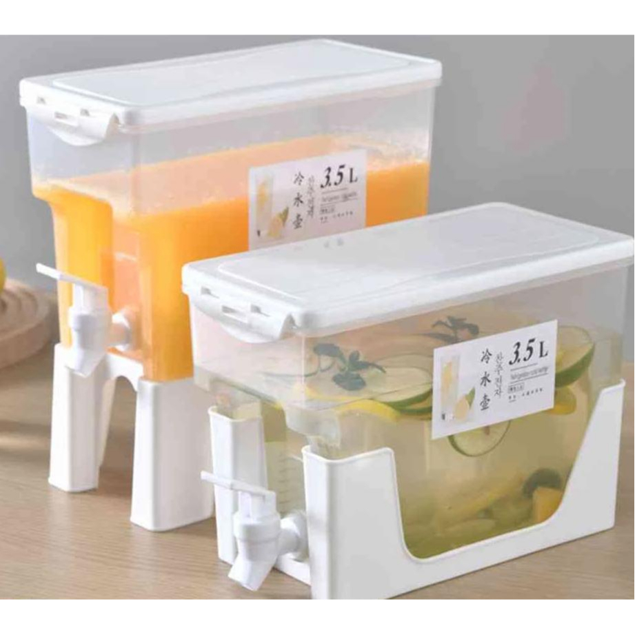 Refrigerator Dispenser Drinking Water Container Portable Juice ...