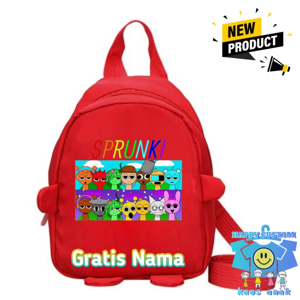The latest SPRUNKI children's mini school backpack | Shopee Malaysia