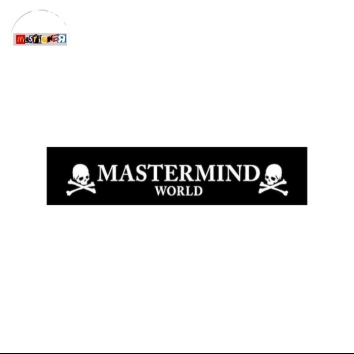 Mastermind World logo sticker streetwear sticker | Shopee Malaysia