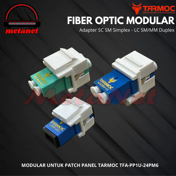 Tarmoc Modular Fiber Optic FO SM/MM LC/SC for Panel Patch TFA-PP1U ...