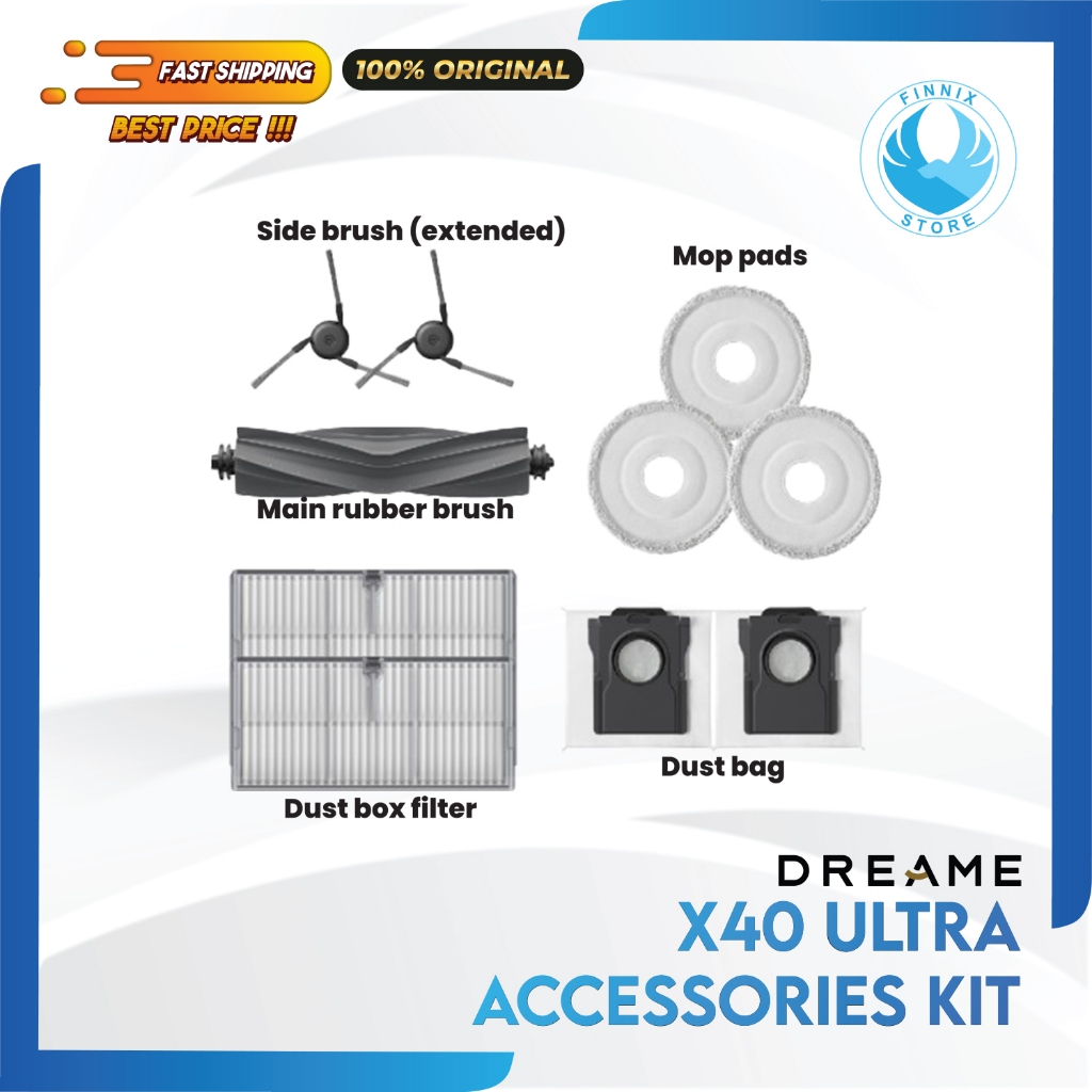 Dreame X40 Ultra Accessories | Accessories KIT - KIT | Shopee Malaysia