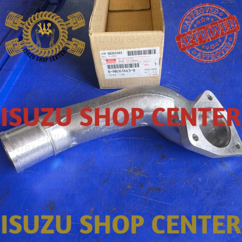 Original INTAKE TURBO PIPE ISUZU NMR71 NMR 71 NKR71 NKR 71 NQR71 NQR 71 ...
