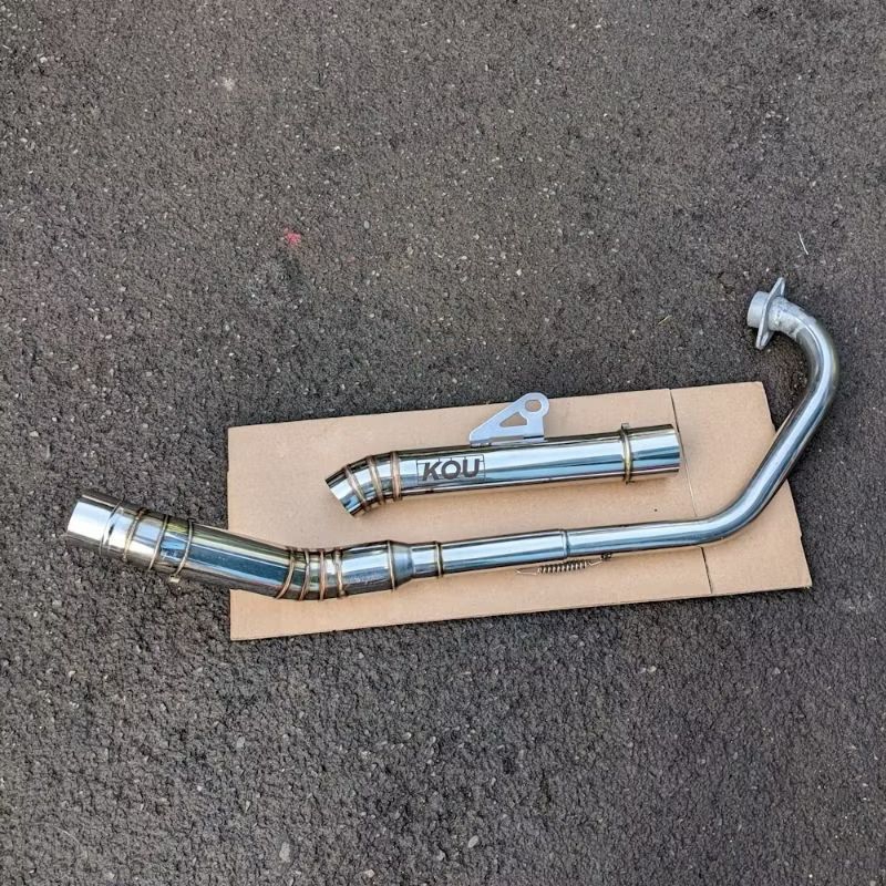 Open pipe 1set KOU Tube type 51mm for raider 150 carb fi Tmx 125/155 ...