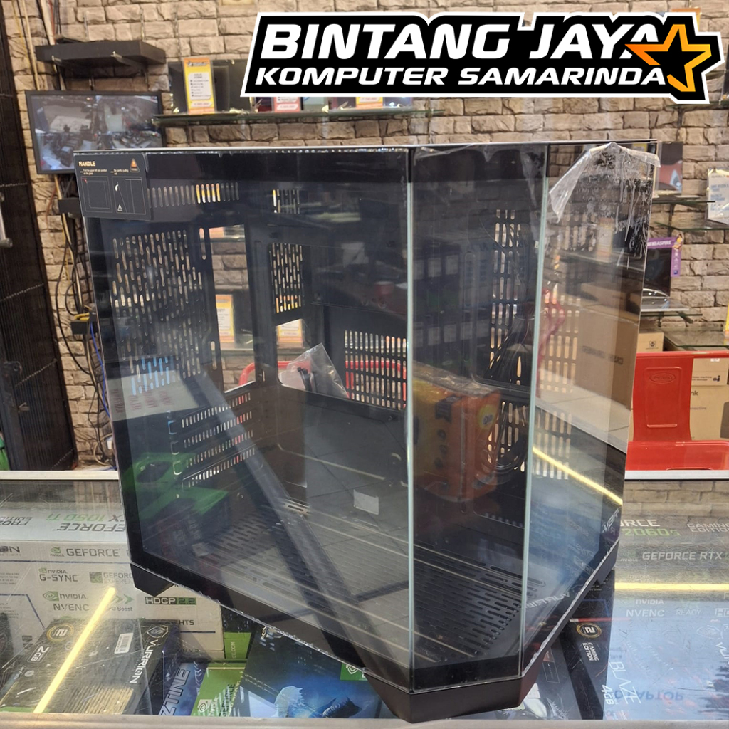 VBR Z-7 Dual Chamber Tempered Glass Gaming PC Case - BLACK | Shopee ...