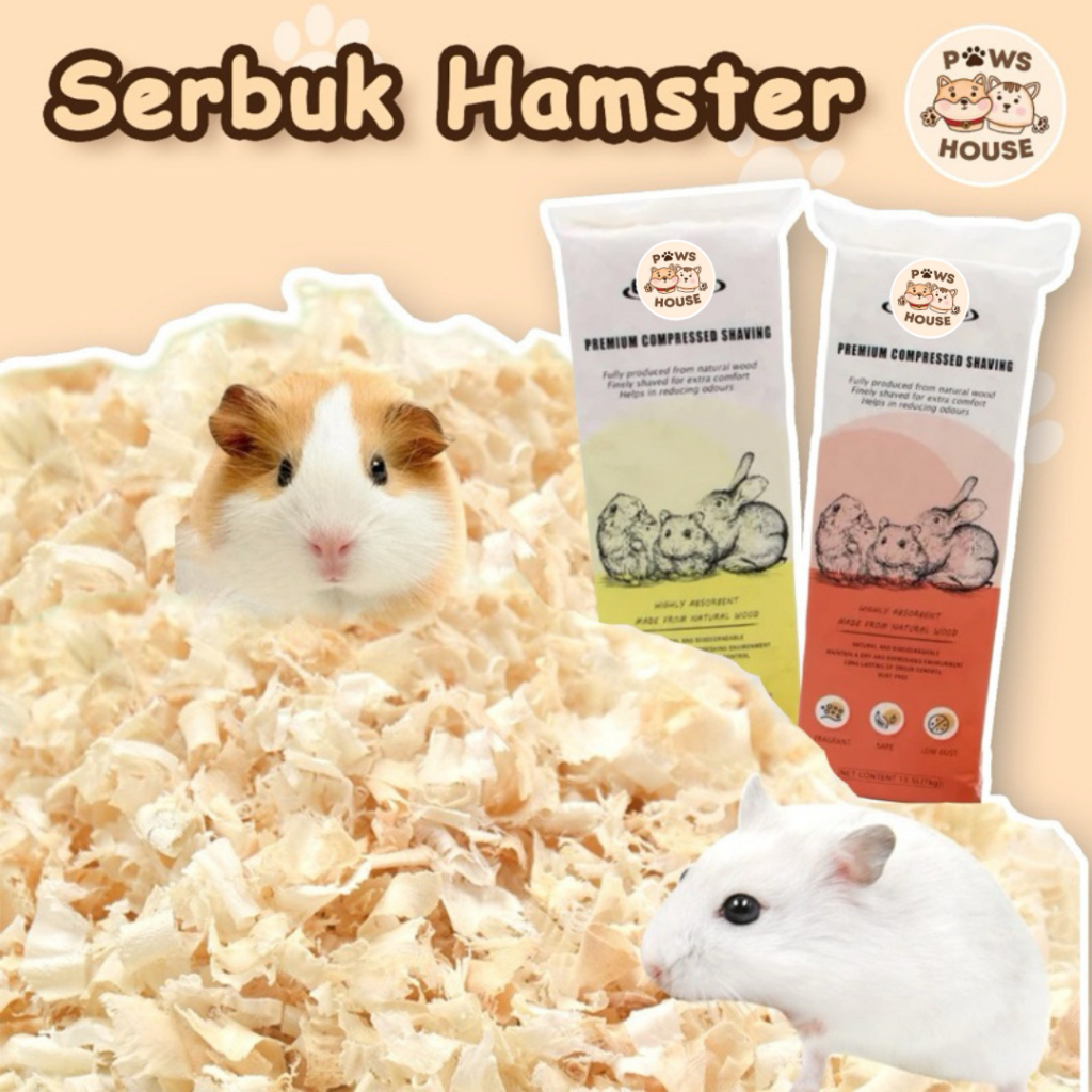 KAYU Wood Powder Hamster Rabbit Hedgehog LoveBird SugarGlider Fine ...