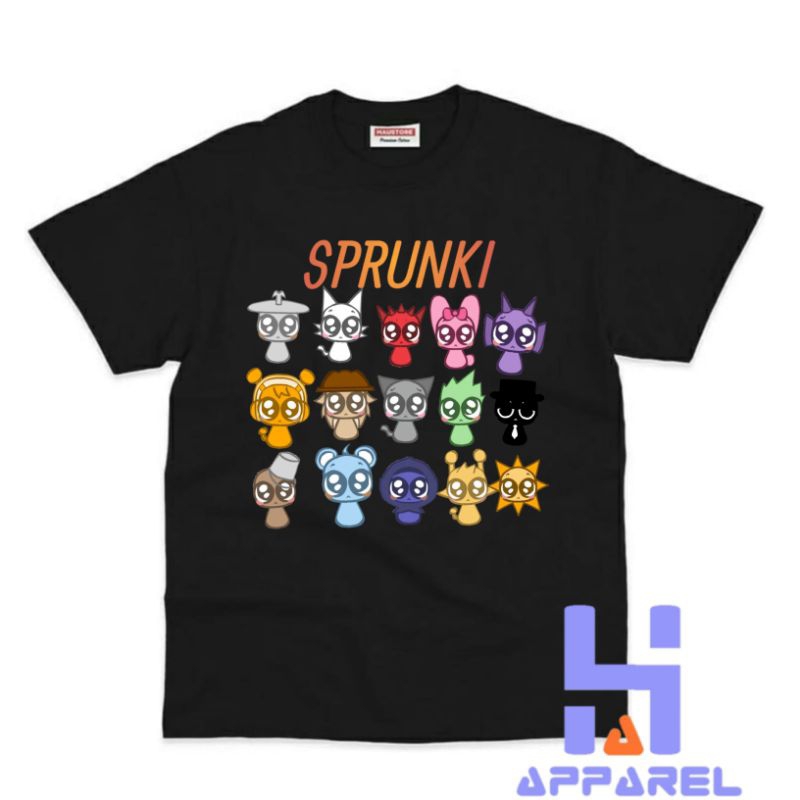 Incredibox SPRUNKI KAWAII CHILDREN'S T-SHIRTS | Shopee Malaysia