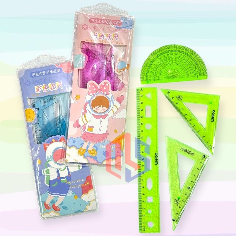 Flexible Ruler/Flexible Ruler (SET) | Shopee Malaysia