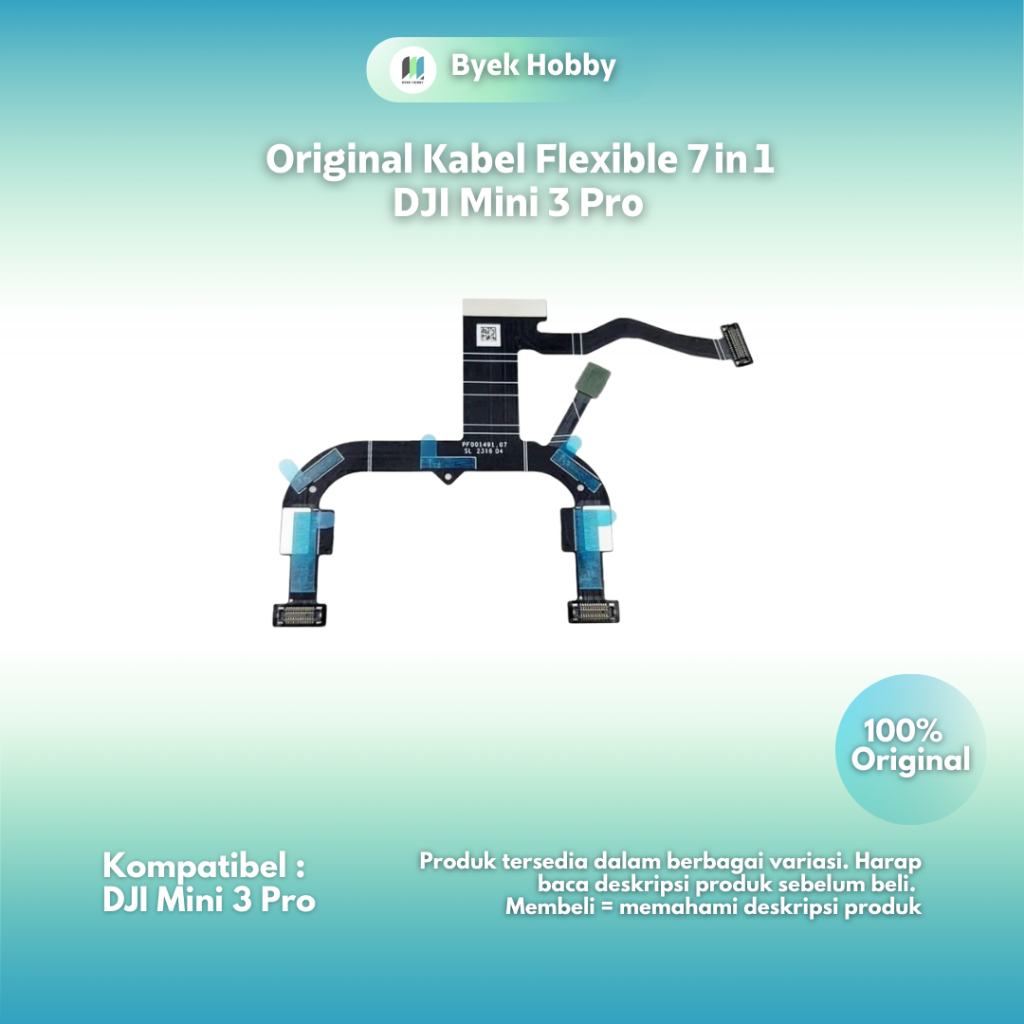 Original 7 in 1 DJI Mini 3 Pro Flexible Cable (Cable Flexi Gimbal Flat Camera 7-in-1 IC Sensor ...