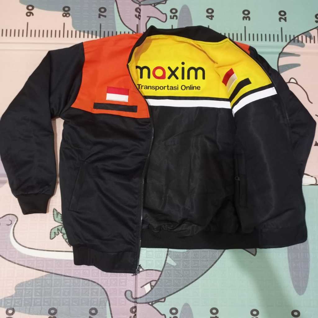 Maxim reversible jacket + sopi ready size jumbo 4xl | Shopee Malaysia