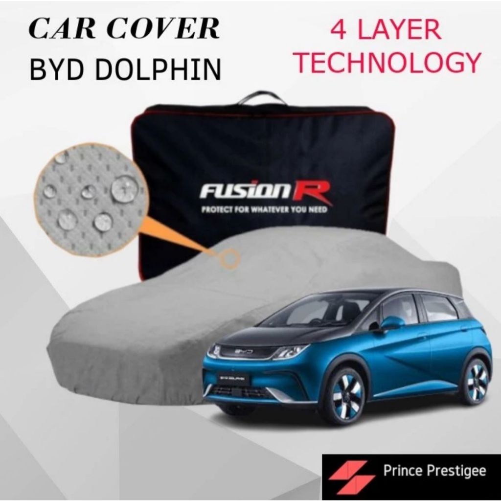 Byd DOLPHIN Fusion R - 4 Layer Tech Car Protective Cover, Anti Extreme ...