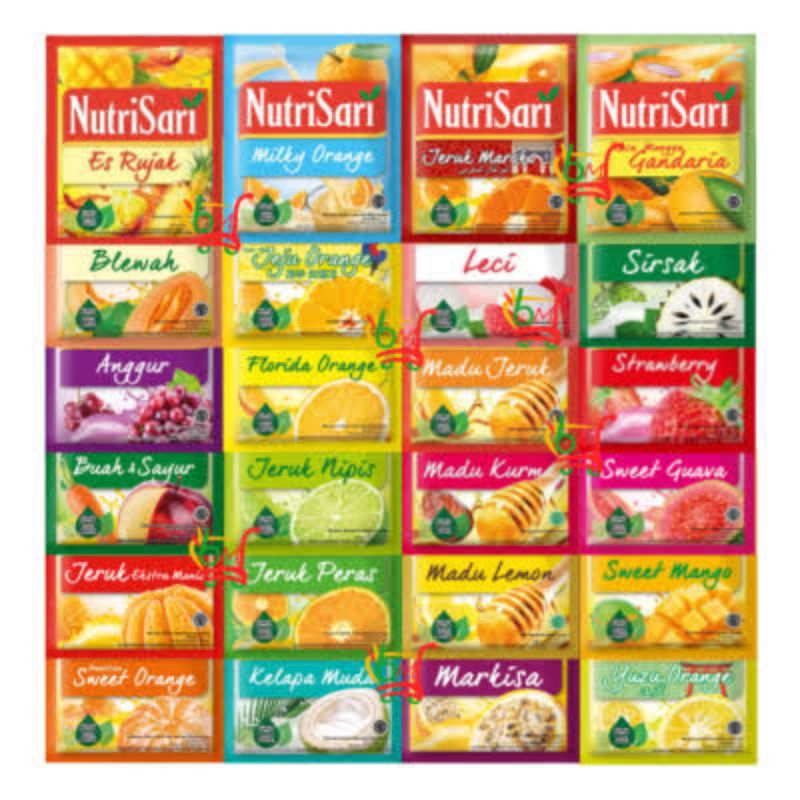 Nutrisari Assorted Flavors 11g | Shopee Malaysia