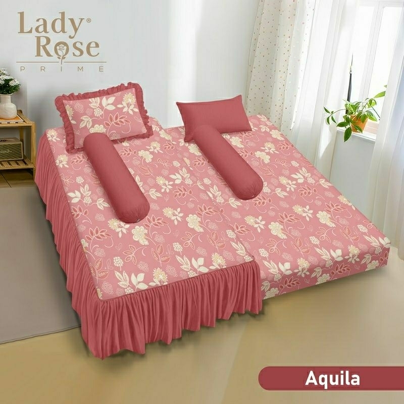 Lady Rose Duo Sorong Bed Sheet 2in1 120x200 Motif Aquila Conat Ceylon Duskin Isyana Hava Granite ...