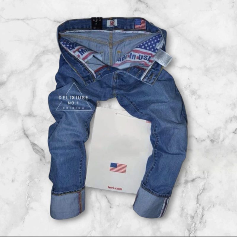 501 jeans trousers made in usa full stack | Shopee Malaysia