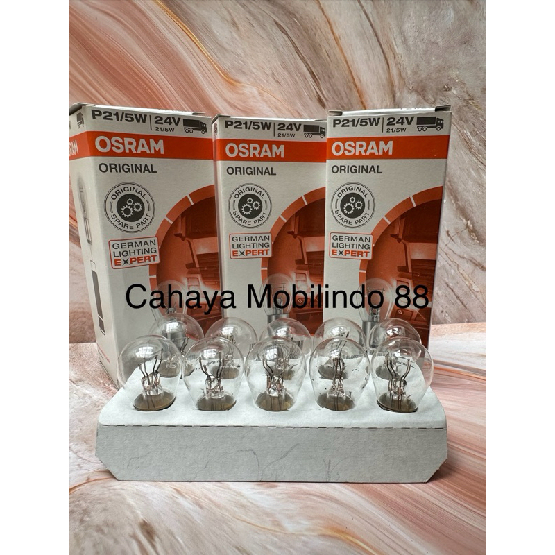 Osram P21/5w 24v 21/5w 7537 bay15d 2 foot rotating truck stop light ...