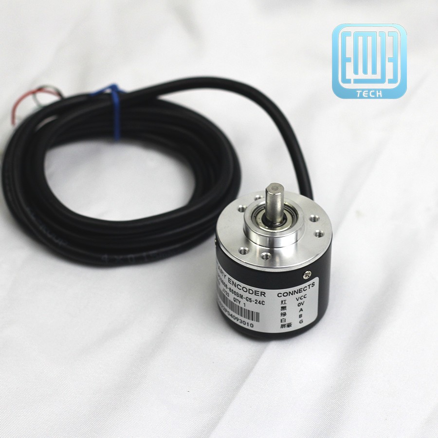 Rotary Encoder 600P 600 Pulse 5-24V LPD3806-600BM-G5 2 Phases 6mm Shaft ...