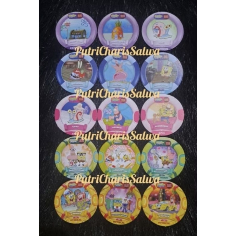 Legendary - MYTHICAL 167-200 Choki Choki Card Spongebob SquarePants ...