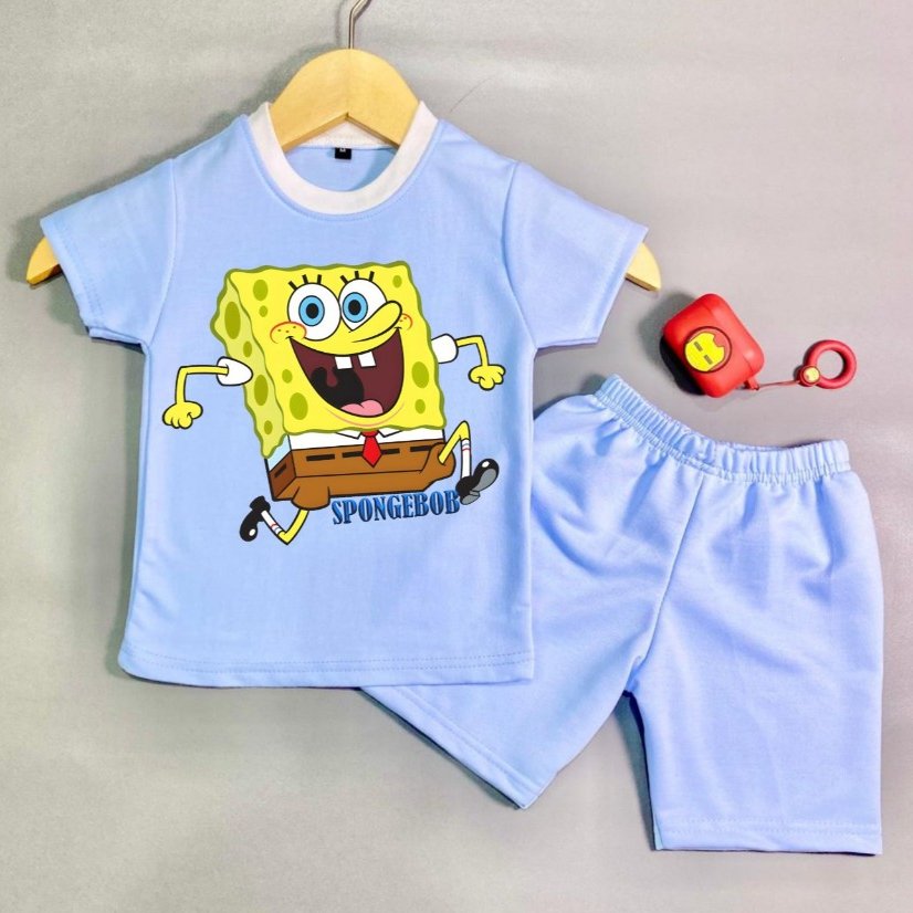 Boys' Suits from Ages 0-7 Years with Tayo / Spongebob / Sprunki ...
