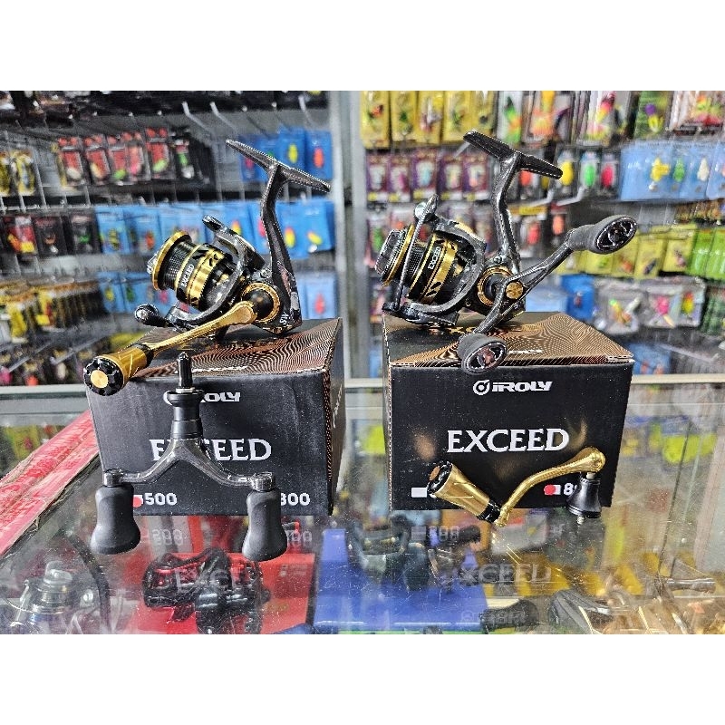 Iroly Exceed SW 500 800 Full Carbon Double Handle Ultralight Spinning ...