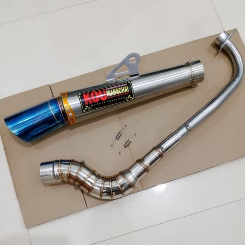 Kou Continuous tube type pipe wave 100 110 125 xrm fury raider j rs125 ...