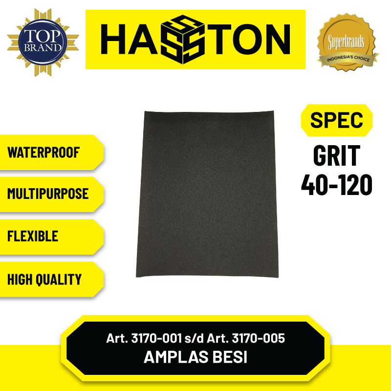 Hasston Iron Sandpaper / Iron Sandpaper / Rubbing Paper (3170) | Shopee ...