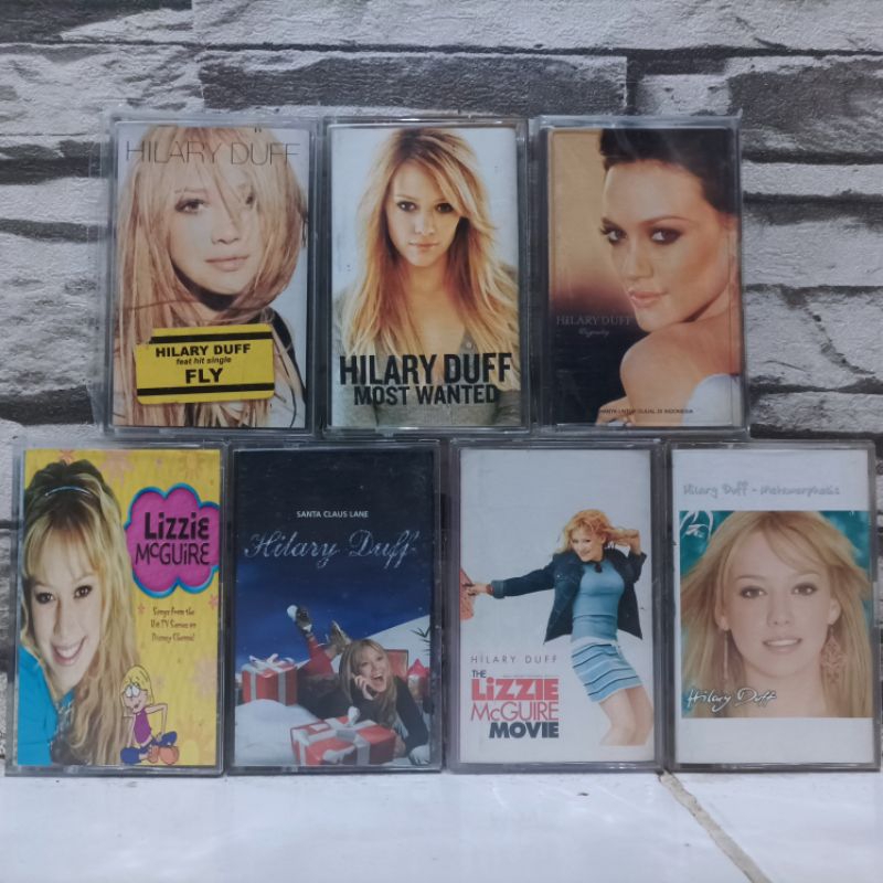 Hilary Duff OST Lizzie McGee TV Series Tape Cassette Santa Claus Lane ...