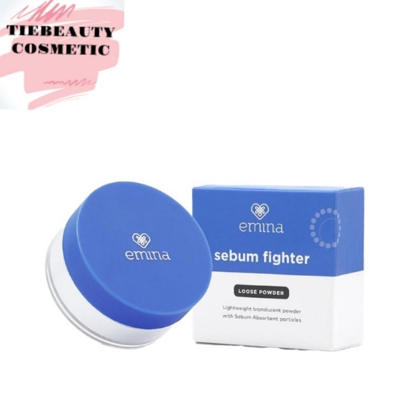 Emina Ms. Pimple Loose Powder Sebum Fighter Acne Solution Loose Powder ...