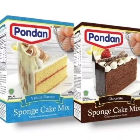 Pondan SPONGE CAKE MIX 400GR/PONDAN Flour | Shopee Malaysia