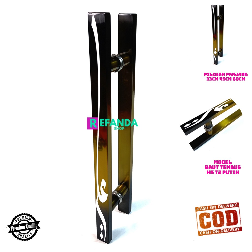 KAYU Minimalist House Door Pull handle Handles Choice Of Length 33cm ...